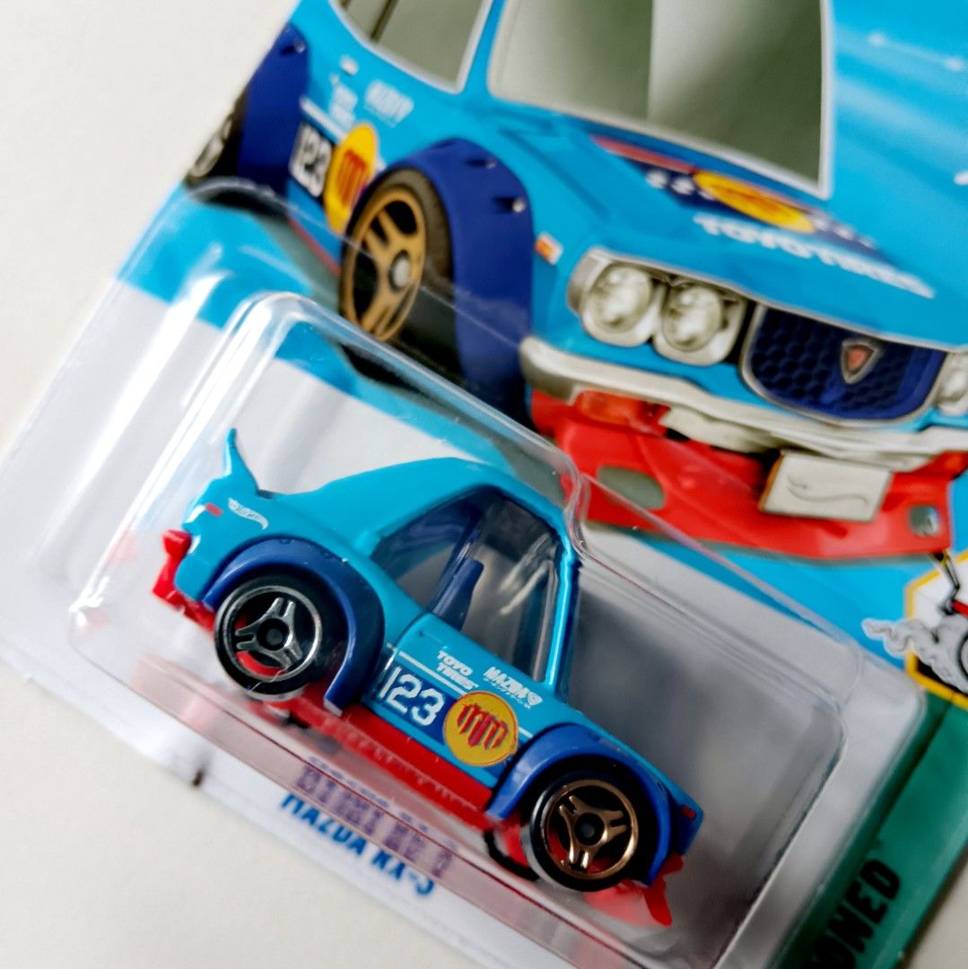 HOT WHEELS CASE E 2026 Mazda RX-3 Tooned Sky Blue, Hobbies & Toys, Toys ...