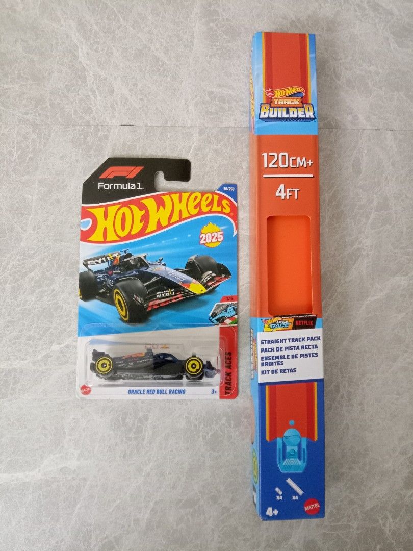 Hot Wheels Formula 1 Oracle Red Bull Racing Track Set (F1 Red Bull ...