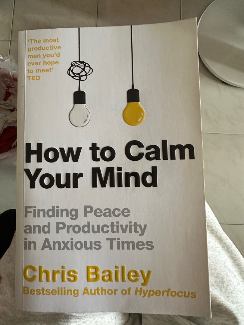 How to Calm Your Mind by Chris Bailey, Hobbies & Toys, Books ...