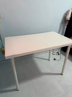 IKEA Black Study Table, Furniture & Home Living, Furniture, Tables ...