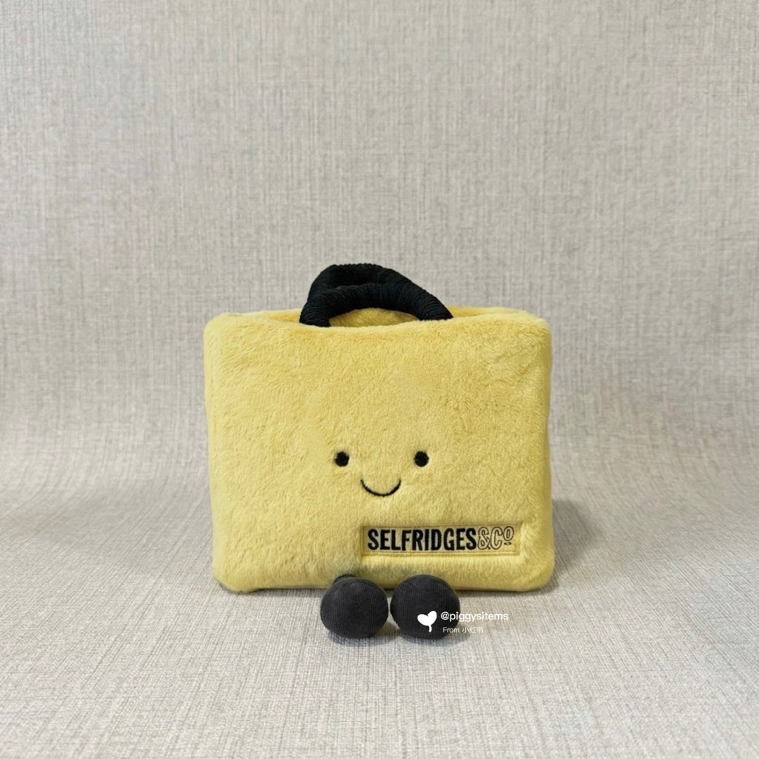 [po] Selfridges Exclusive Bag Jellycat, Hobbies & Toys, Toys & Games on ...