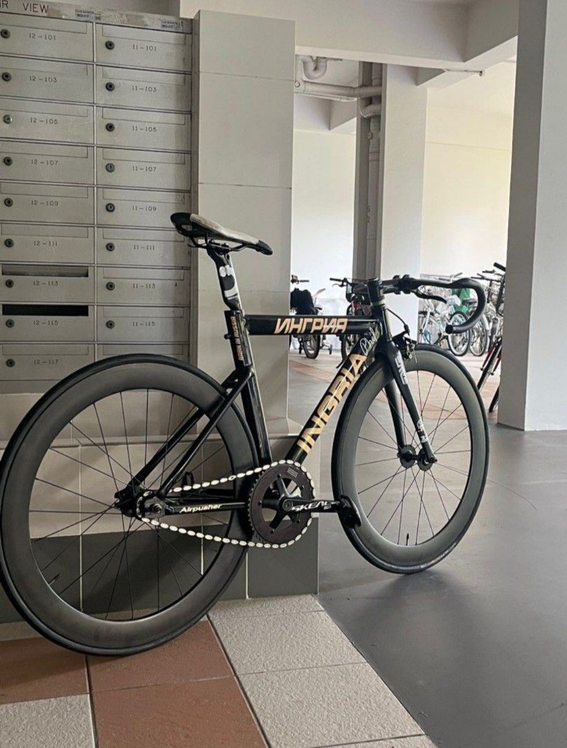 Ingria fixie frameset with seatpost, Sports Equipment, Bicycles & Parts ...