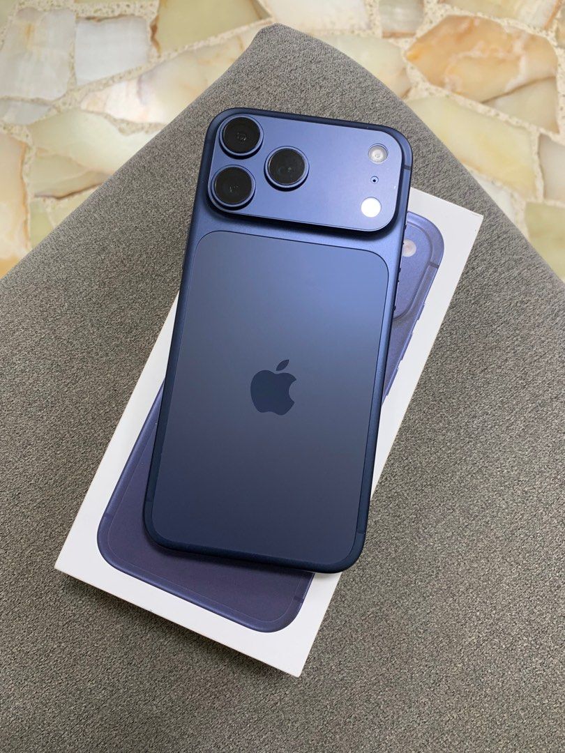 iPhone 17 Pro Max 256GB Deep Blue, Mobile Phones & Gadgets, Mobile ...