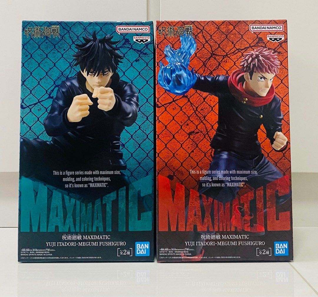 Jujutsu Kaisen MAXIMATIC Yuji Itadori & Megumi Fushiguro Figures ...