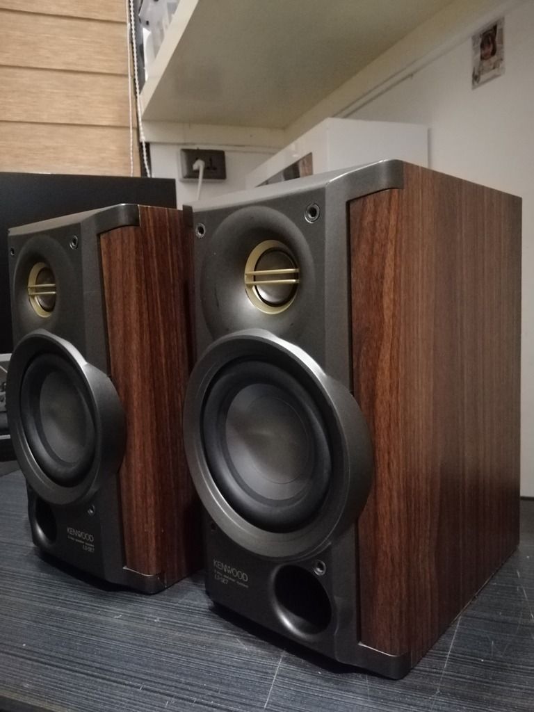 Kenwood LS-SE7 2 Way Bookshelf Speakers, Audio, Soundbars, Speakers ...