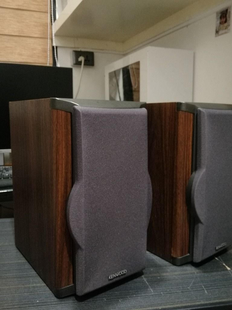 Kenwood LS-SE7 2 Way Bookshelf Speakers, Audio, Soundbars, Speakers ...