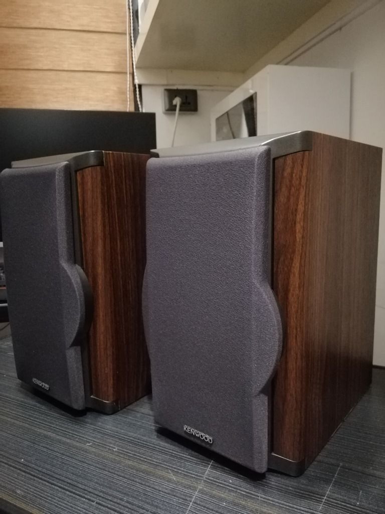 Kenwood LS-SE7 2 Way Bookshelf Speakers, Audio, Soundbars, Speakers ...