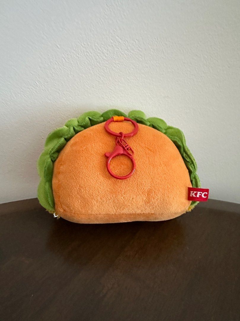KFC Zinger Mantou Plush Charm, Hobbies & Toys, Toys & Games on Carousell
