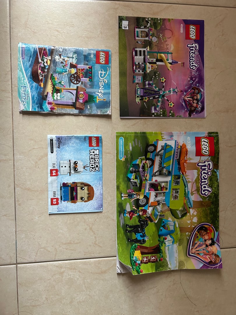 Lego Manuals, Hobbies & Toys, Toys & Games on Carousell