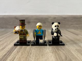 Lego Series 6 Minifigs Lady Liberty Clockwood Robot Minifigures ...