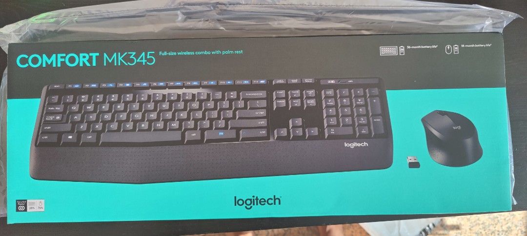 Logitech Wireless Keyboard and Mouse Combo, Computers & Tech, Parts ...