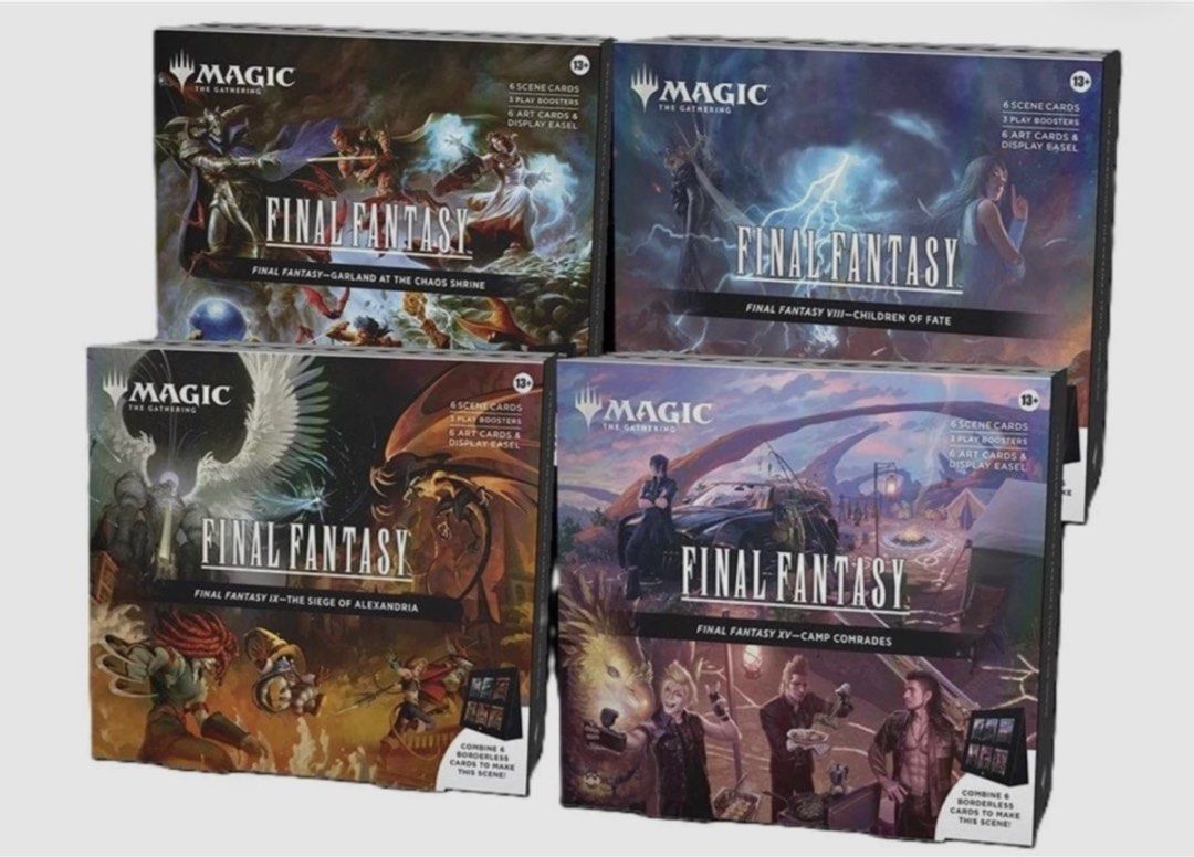 Magic The Gathering Final Fantasy Booster Boxes, Hobbies & Toys, Toys ...