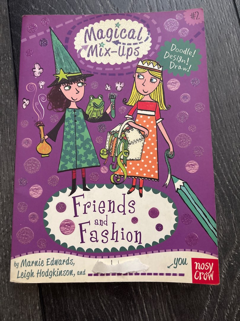 Magical Mix-ups Friends and Fashion Activity Book, Hobbies & Toys ...