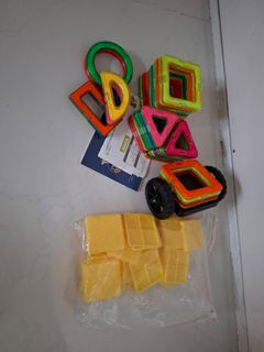 Picasso Tiles 60 Piece Magnetic Building Blocks Set, Hobbies & Toys ...