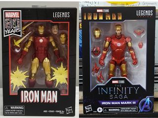 Marvel Legends Iron Man (80th Anniversary) 1/12 Scale Action Figure ...