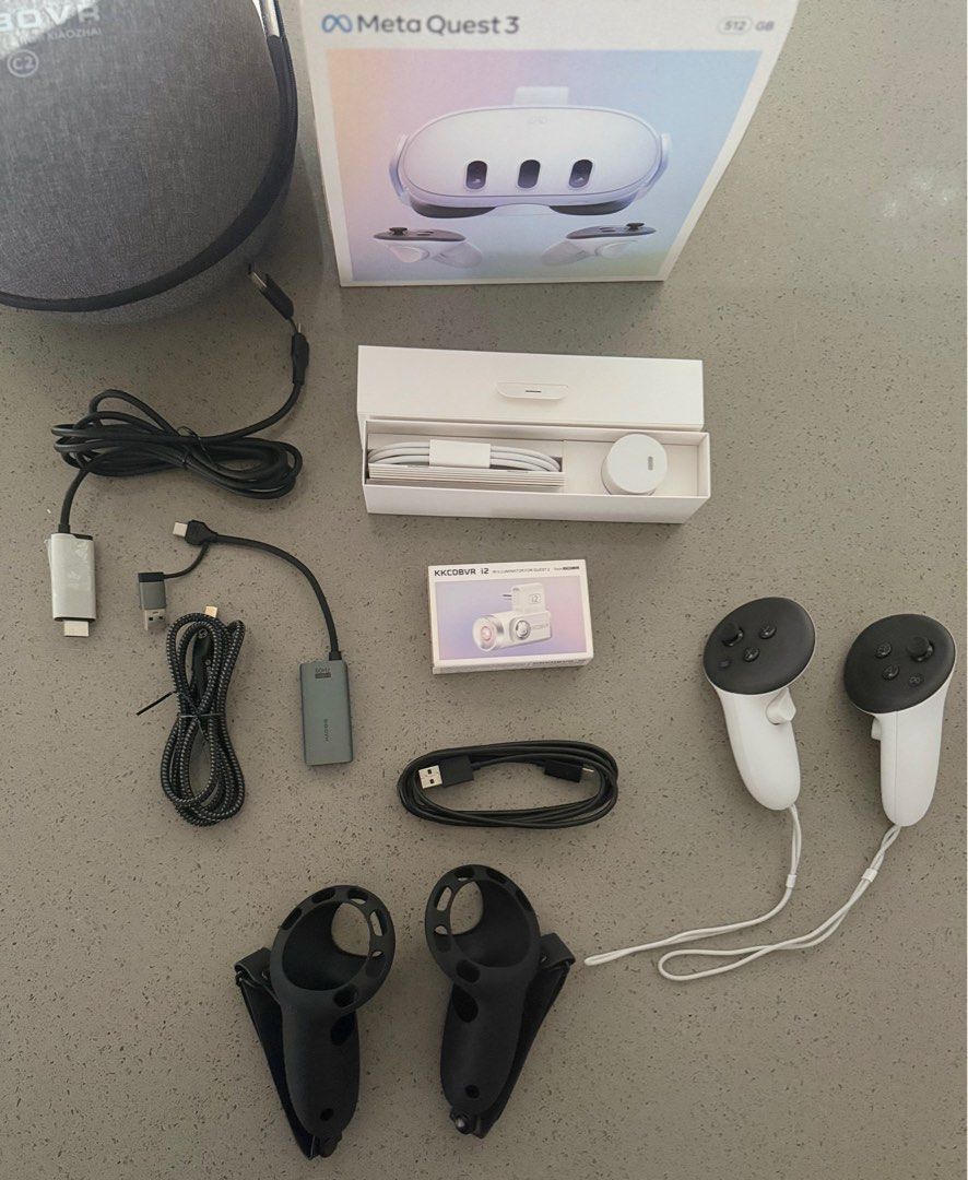 Meta Quest 3 VR Headset - 512GB, Video Gaming, Gaming Accessories ...