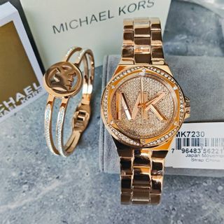 📢 NOVEMBER Mega SALE 📢 MK3733 Jaryn Bangle Stainless Steel Women's MK ...