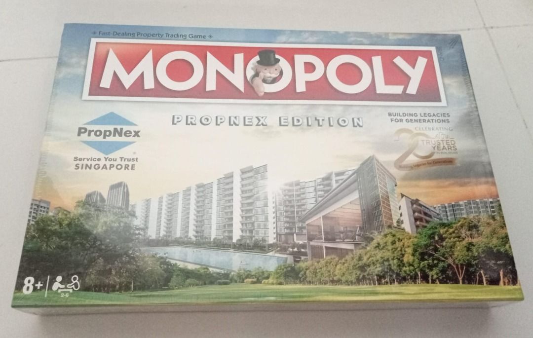 Monopoly PropNex Edition Board Game, Hobbies & Toys, Toys & Games on ...