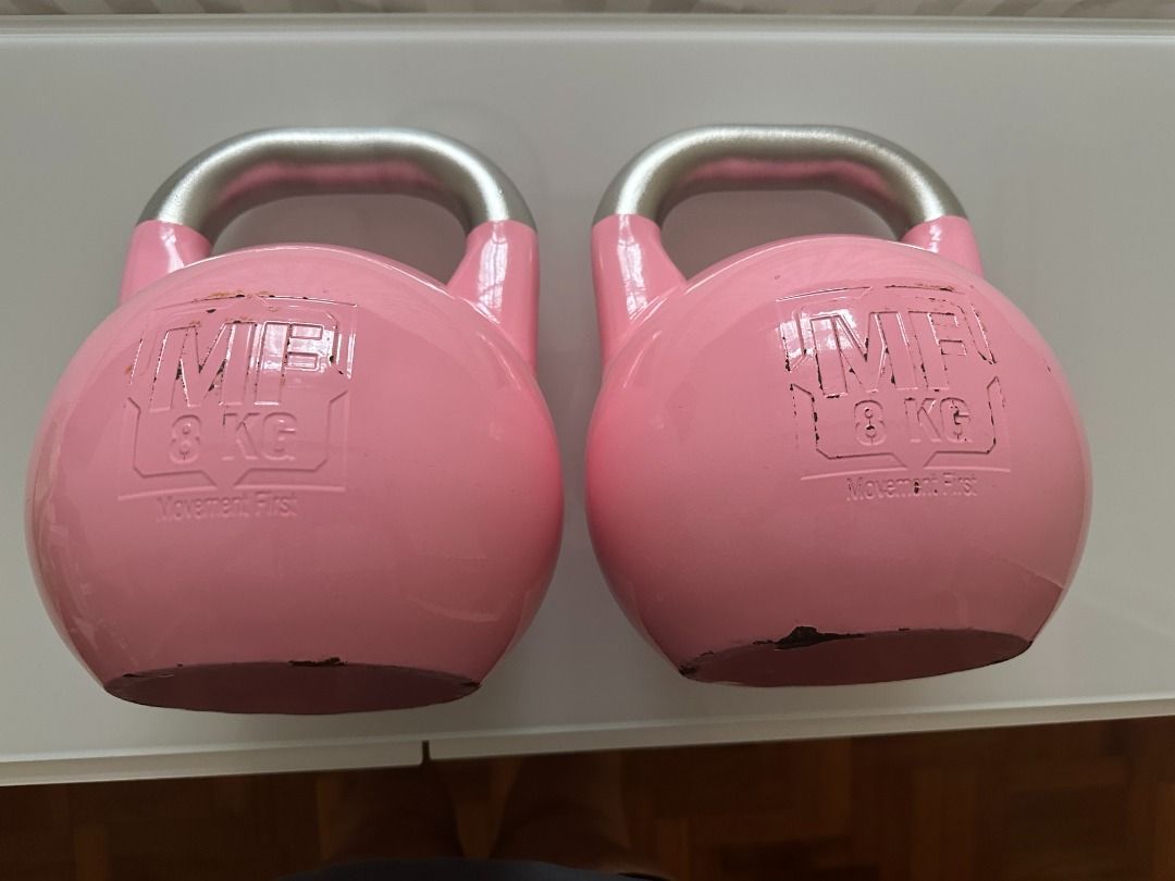 Movement First Pro-Grade Kettlebell 8kg, Health & Nutrition, Health ...