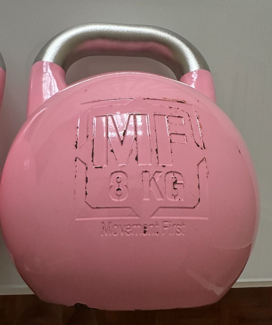 Movement First Pro-Grade Kettlebell 8kg, Health & Nutrition, Health ...
