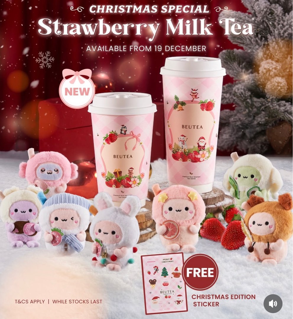 NEW Beutea Christmas Special Plushies, Hobbies & Toys, Memorabilia ...