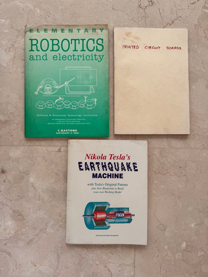 Nikola Tesla's EARTHQUAKE MACHINE, ROBOTICS, Printed Circuit Board ...