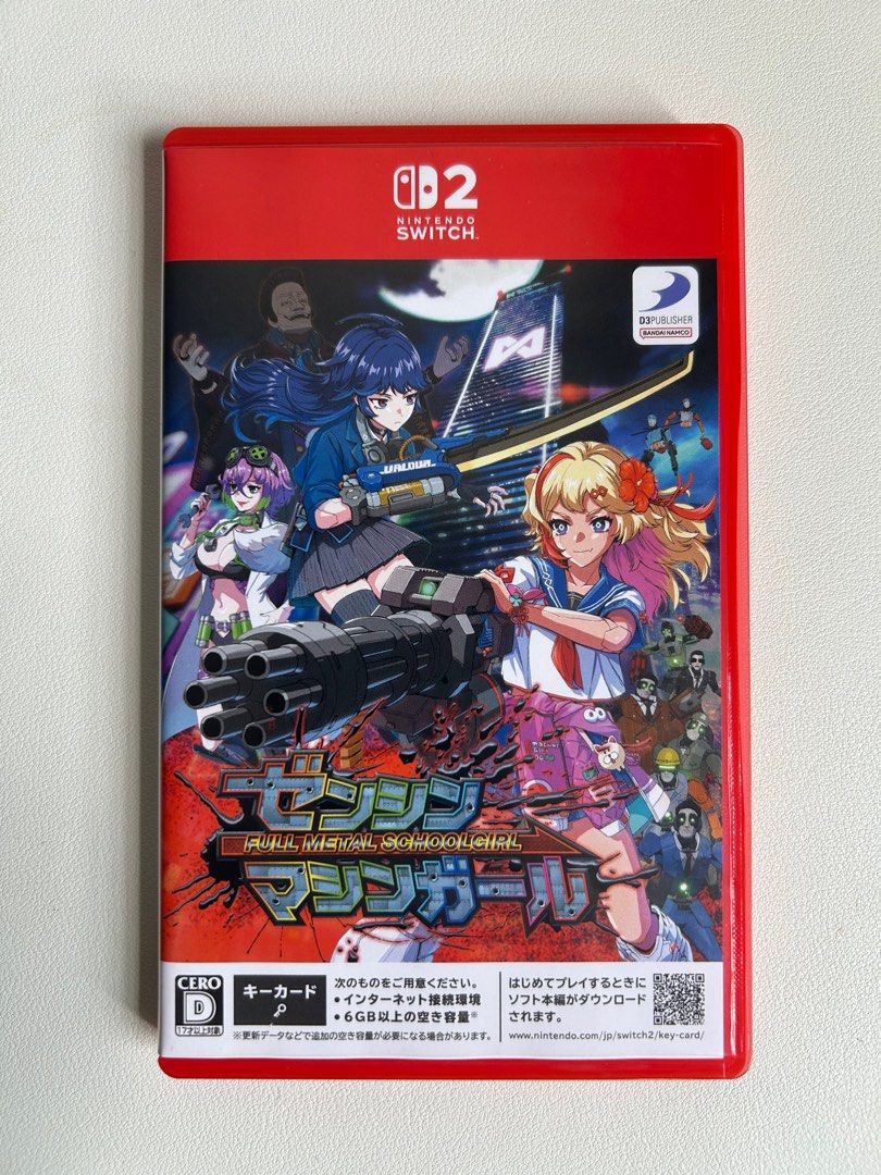 Nintendo Switch 2 Game - Full Metal School Girl, Video Gaming, Video ...