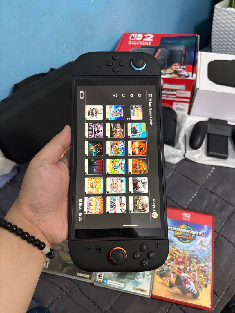 Nintendo Switch 2 Mario Kart World Bundle with 2 Physical & 90 Digital ...