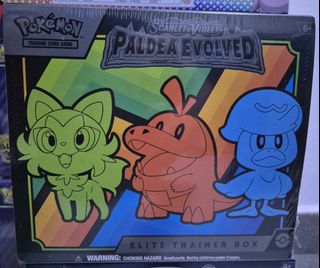 Pokémon Paldea Evolved Elite Trainer Box ETB, Hobbies & Toys, Toys ...