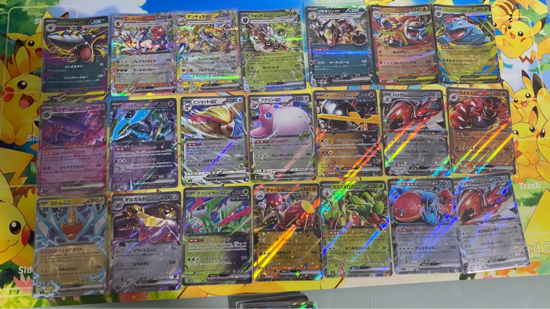Pokémon cards Mix EX, Hobbies & Toys, Toys & Games on Carousell