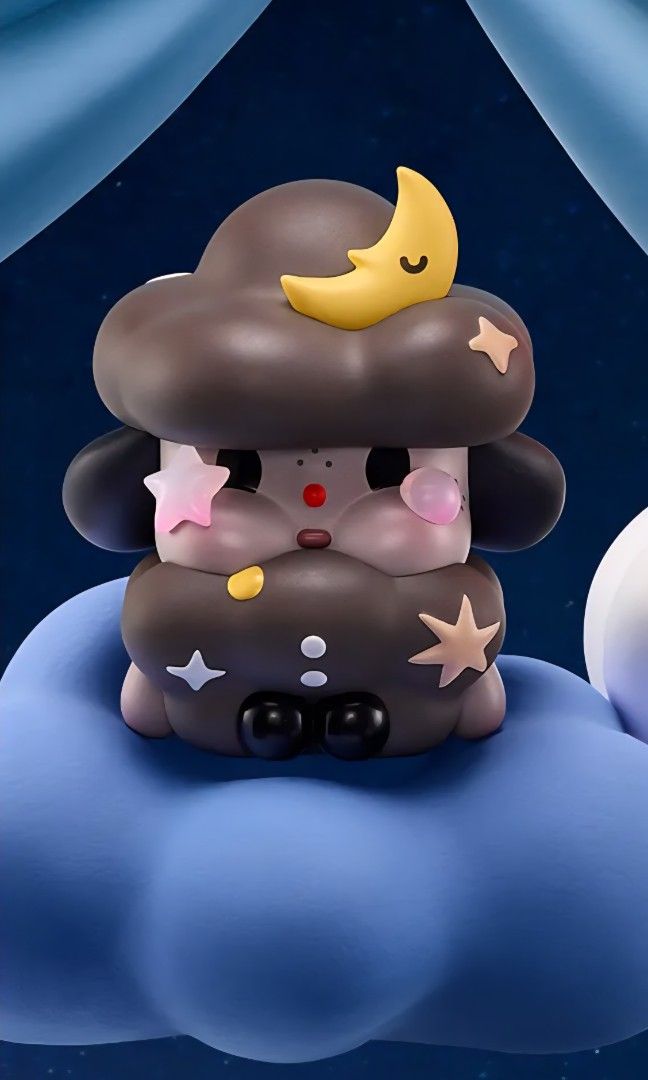 POP MART – CRYBABY “Crying to the Moon” Series The Night Sky – Mini ...