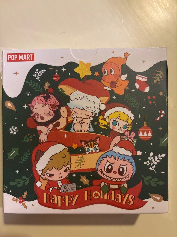 Popmart Apple of Eyes happy holiday card, Hobbies & Toys, Toys & Games ...