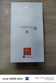 Huawei Pura 70 pro 港版白色 (12GB + 516GB) 保修期 (29/11/2025- 29/11/2026）, 手提 ...