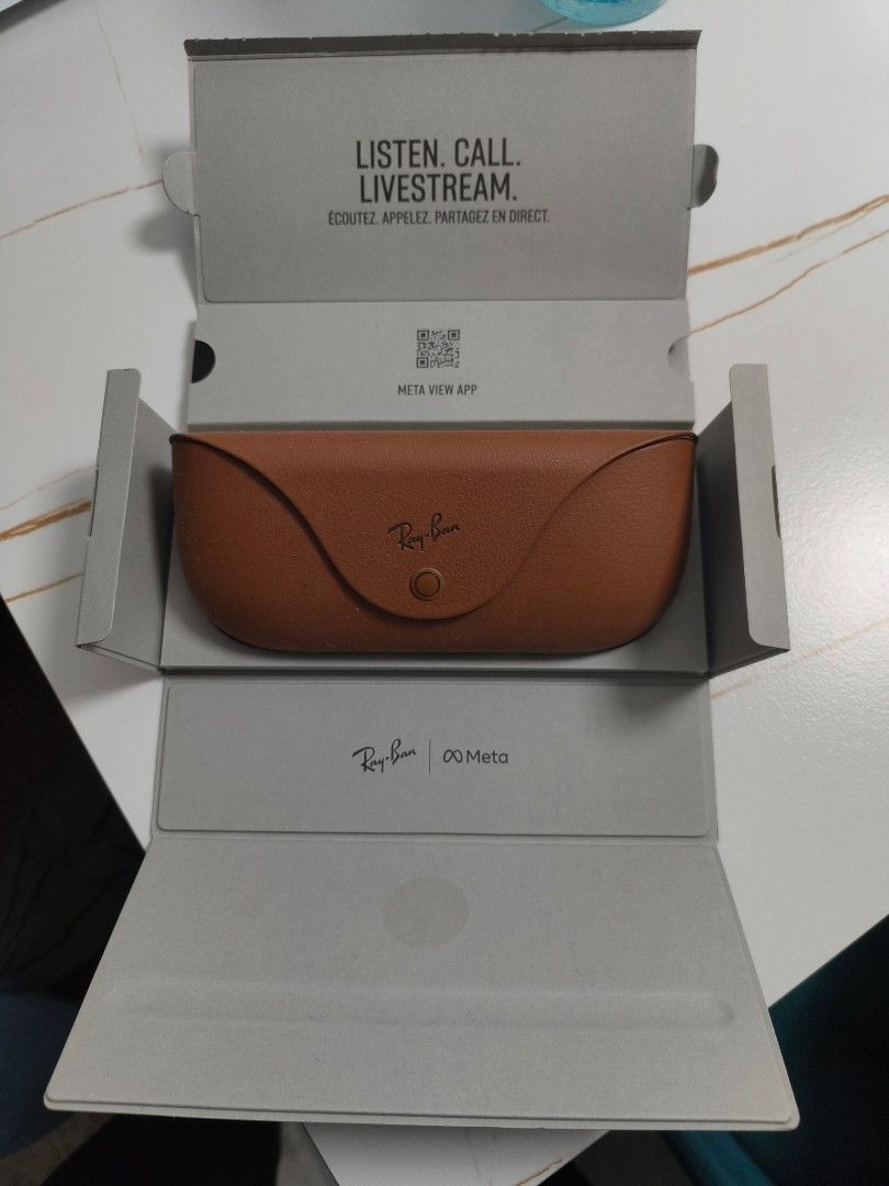 Ray-Ban Meta Headliner Sunglasses - Black, Men's Fashion, Watches ...