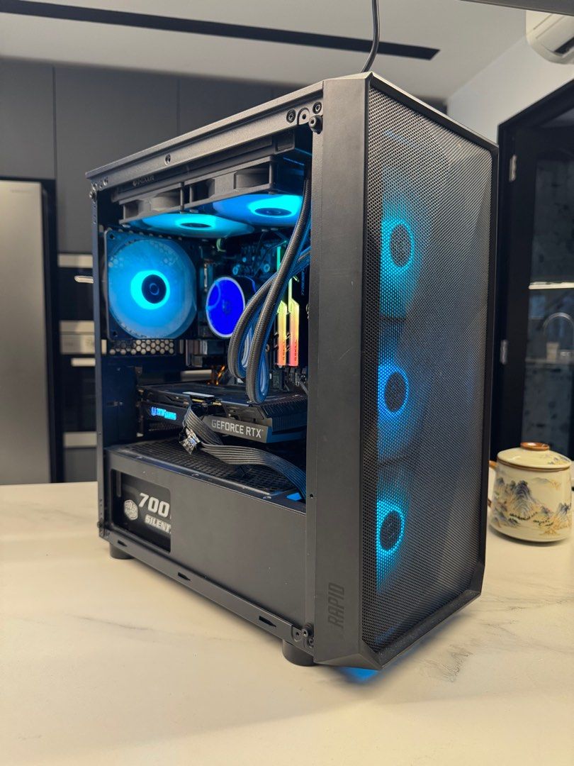 Ryzen 5 5600 RTX 3060TI RGB Gaming PC, Computers & Tech, Desktops on ...