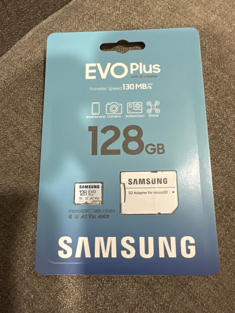 Samsung EVO Plus 128GB MicroSD Card, Mobile Phones & Gadgets, Mobile ...