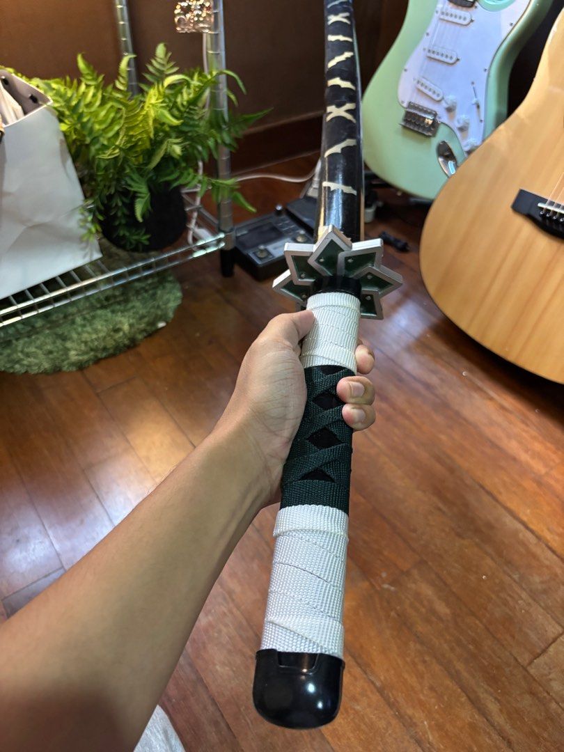 Sanemi sword Demon slayer katana, Hobbies & Toys, Toys & Games on Carousell