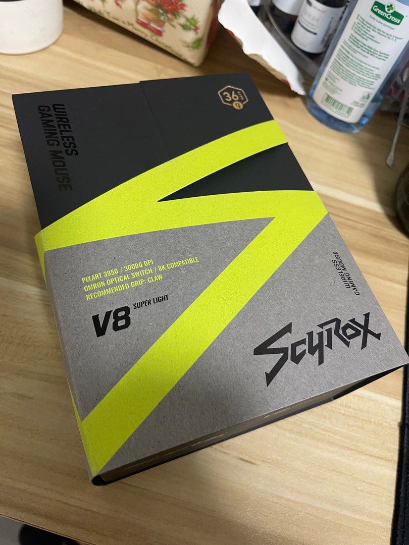 Scyrox V8 36g Super Lightweight Wireless Gaming Mouse, Computers & Tech ...