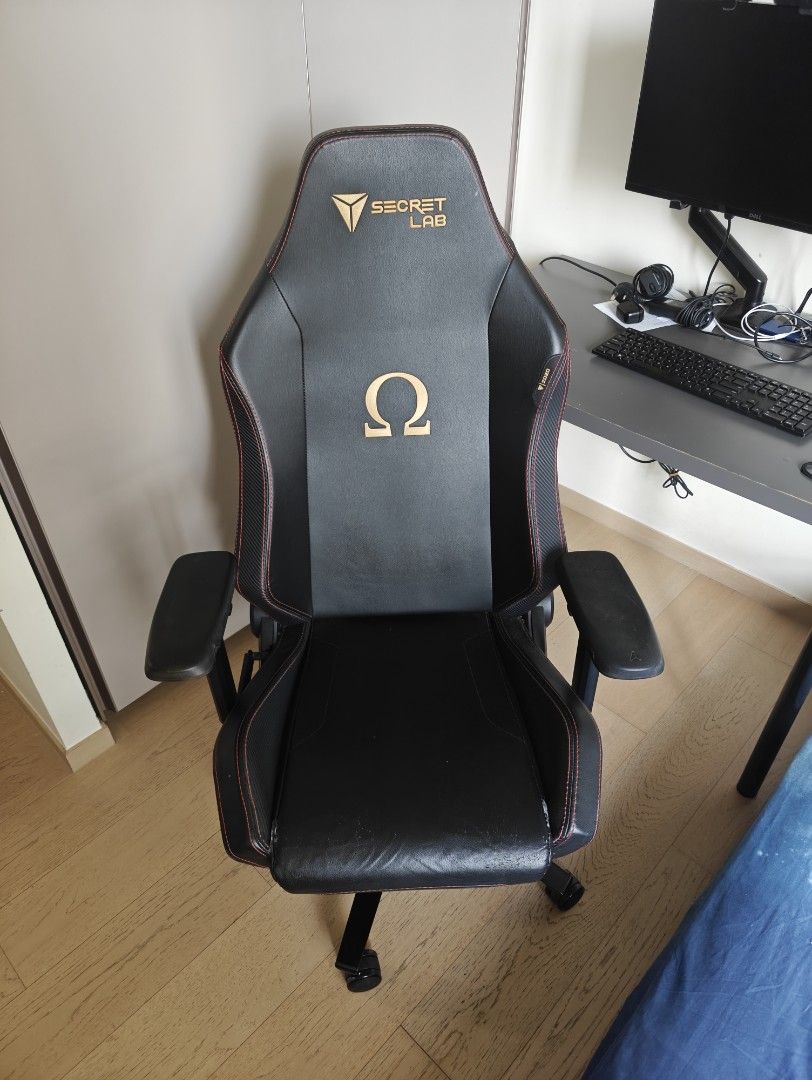 Secretlab Omega Gaming Chair - Black, Furniture & Home Living ...
