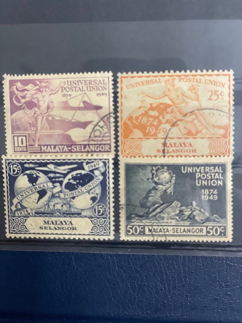 Selangor Universal Postal Union Stamps, Hobbies & Toys, Memorabilia ...