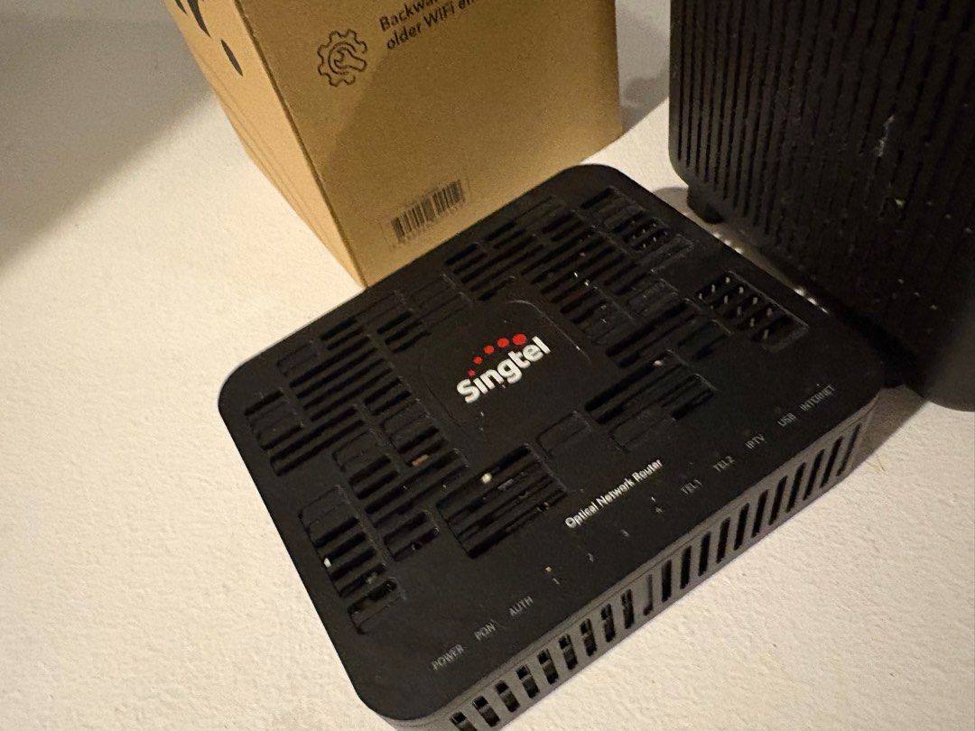 Singtel WiFi 7 router, tp link router, Computers & Tech, Parts ...
