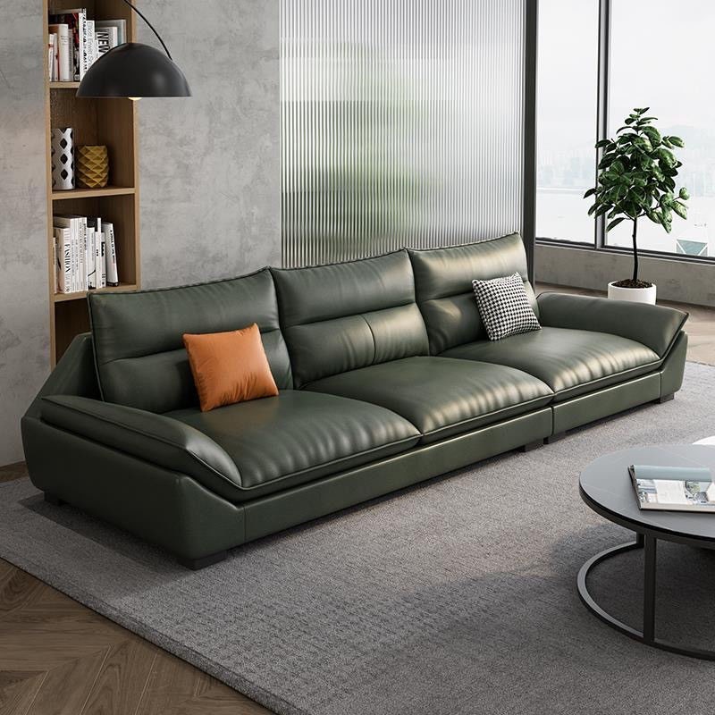 Sofa Leath-Aire&Solid wood feet sofa Free Delivery Free Installation ...