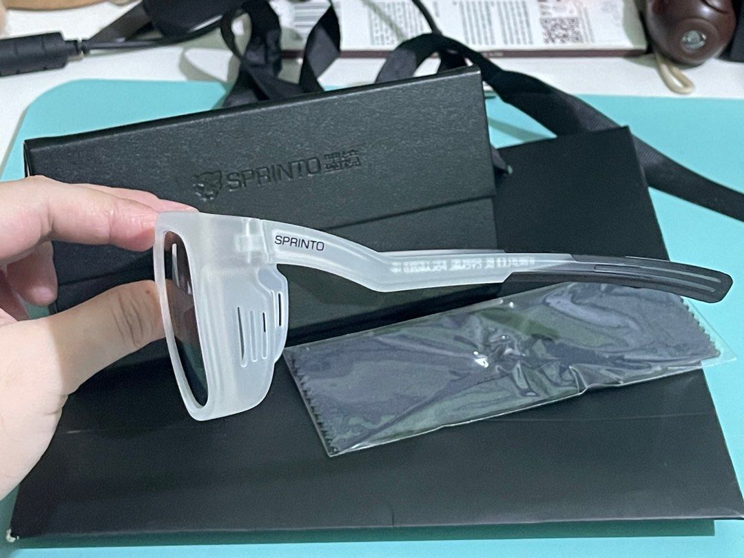 SPRINTO Wingflex DL High Contrast Polarized Anti Fog Sunglasses, Auto ...