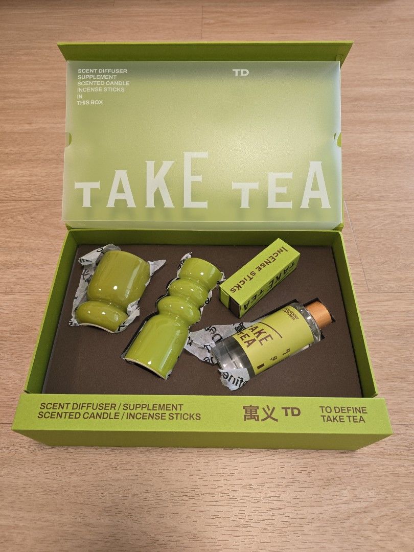 Take Tea Incense Set, Furniture & Home Living, Home Fragrance on Carousell