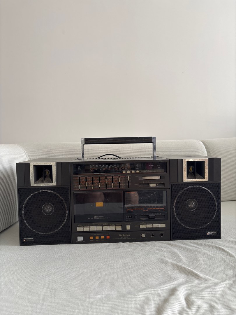 Technics Boombox, Hobbies & Toys, Collectibles & Memorabilia, Vintage ...