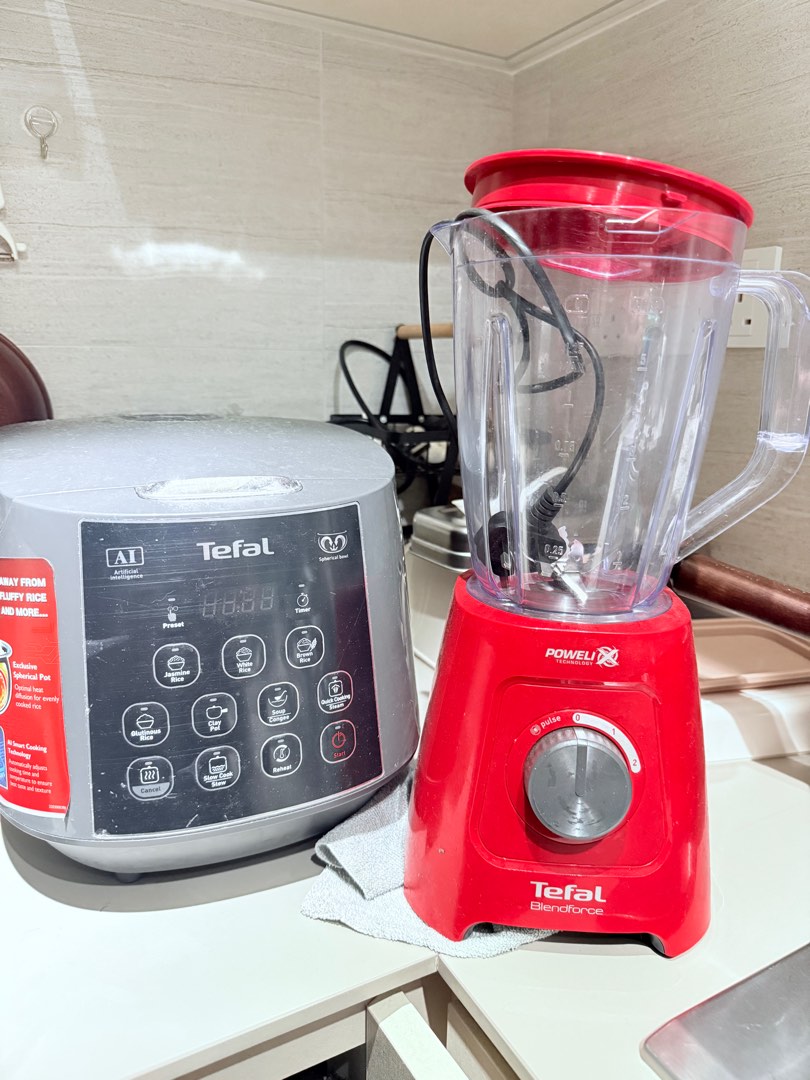 Tefal Blendforce Blender & Rice Cooker, TV & Home Appliances, Kitchen ...