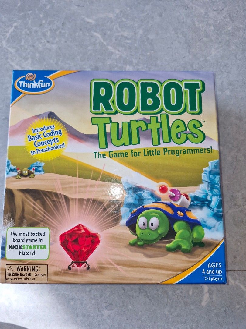 ThinkFun Robot Turtles Board Game, Hobbies & Toys, Toys & Games on ...