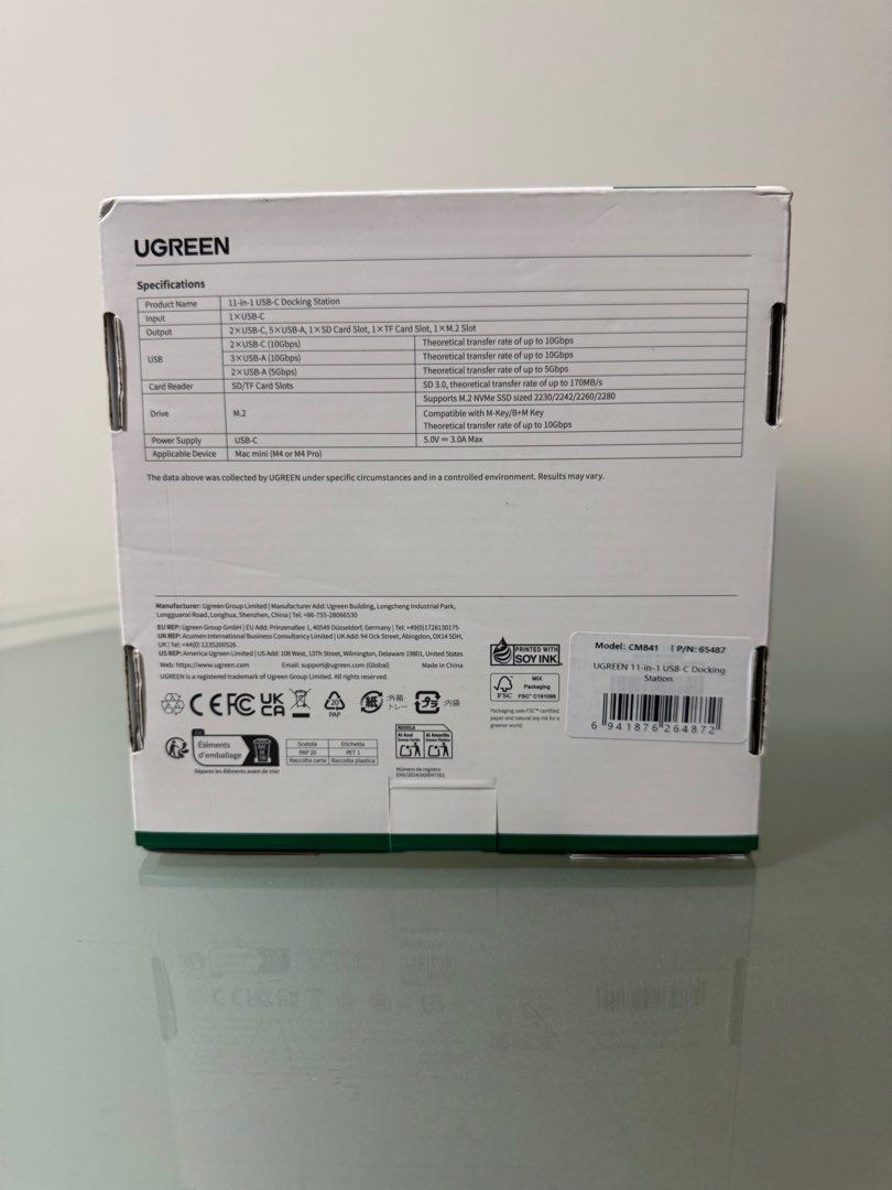 Ugreen 11 in 1 USB-C Docking Station (Dock your Mac mini M4 or M4 pro ...