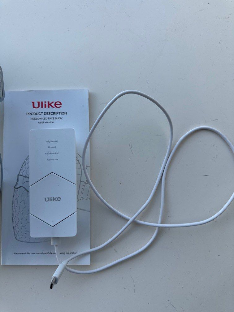 Ulike ReGlow LED Face Mask, Health & Nutrition, Face Masks & Face ...