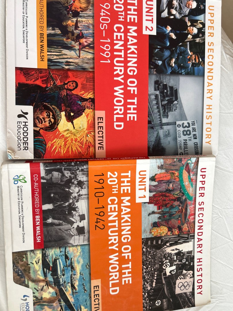 Upper Secondary History Textbooks - The Making of the 20th Century ...